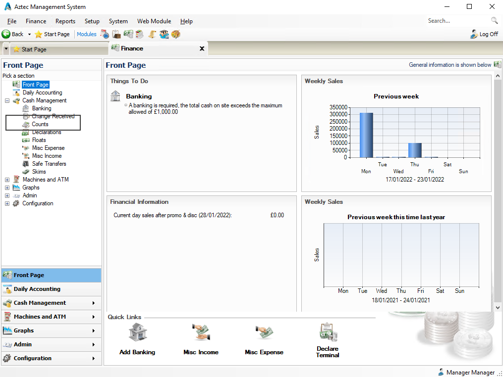 Aztec How To - Finance - Safe Counts