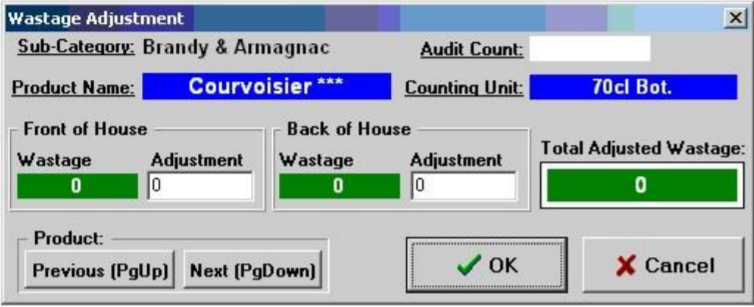 Aztec How To - Stocks - Entering a Stock with Zones