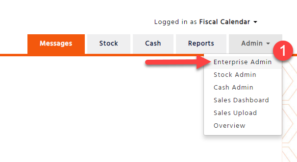 Enterprise - Admin - Fiscal Calendars